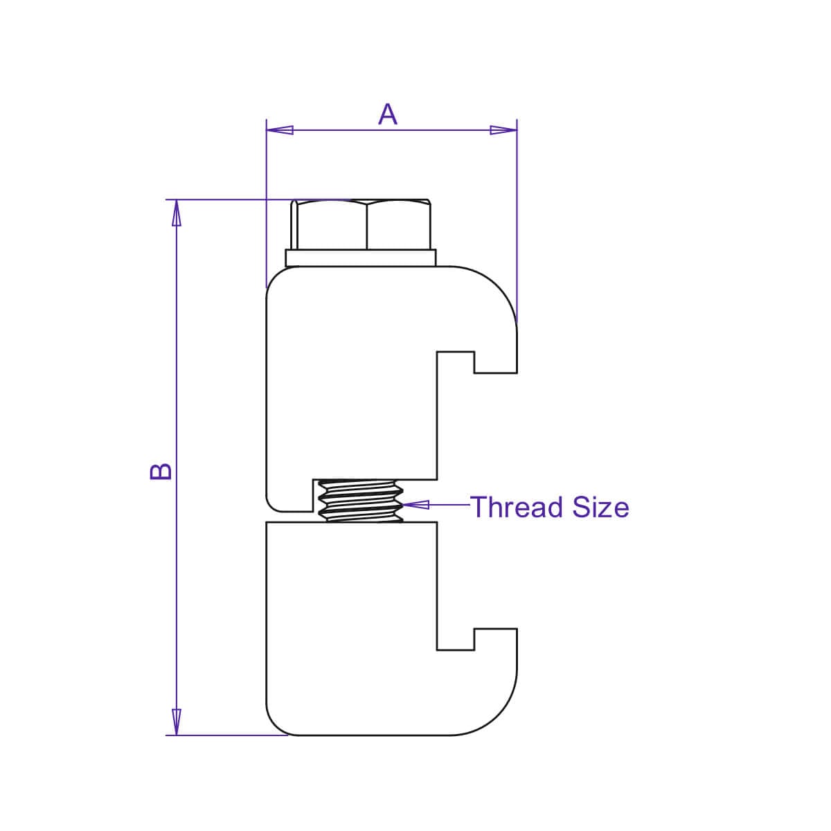 ISO Double Claw Clamps